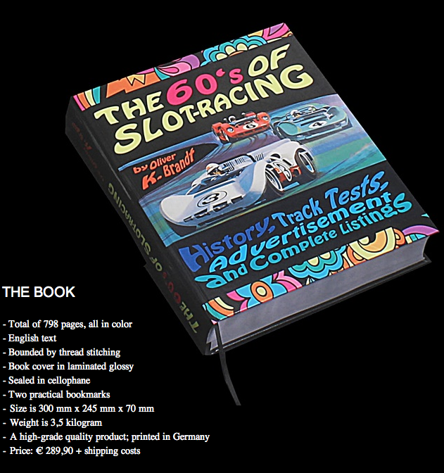 Slot Car News: New Book Available Now On Slot Car History