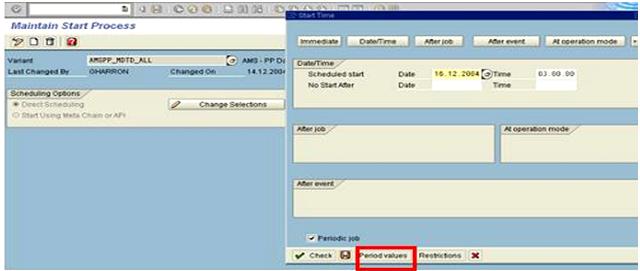 Explore to SAP Business Warehouse/Analytics: Scheduling options in ...