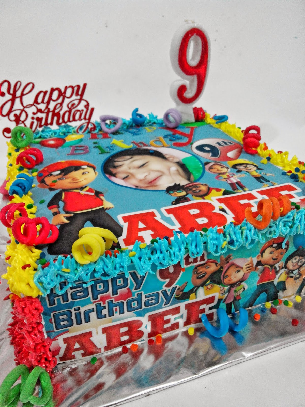 Sandiaz Cakes and Cookies: Boboiboy edible Birthday Cake