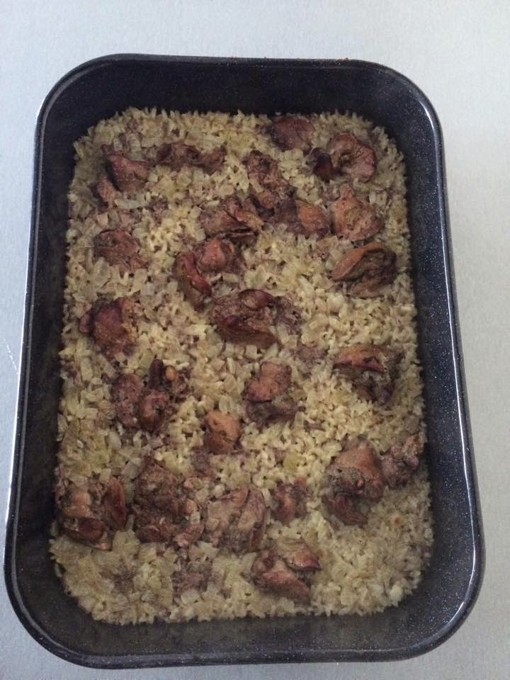 UsualFood: Rice with Chicken Livers