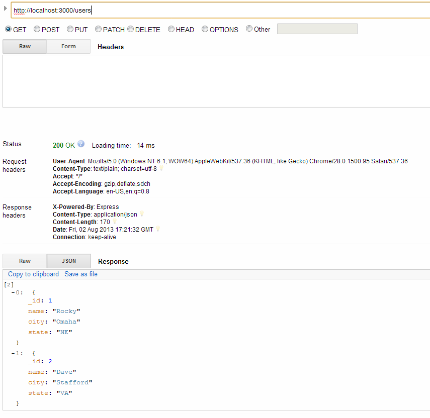 Simple Rest Service With Nodejs And Express Nodejs Magazine