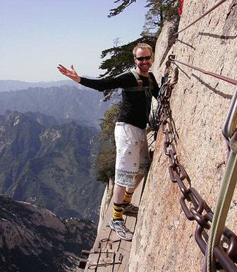 Huashan Cliffside, The Most Dangerous Hiking Trail | One Most