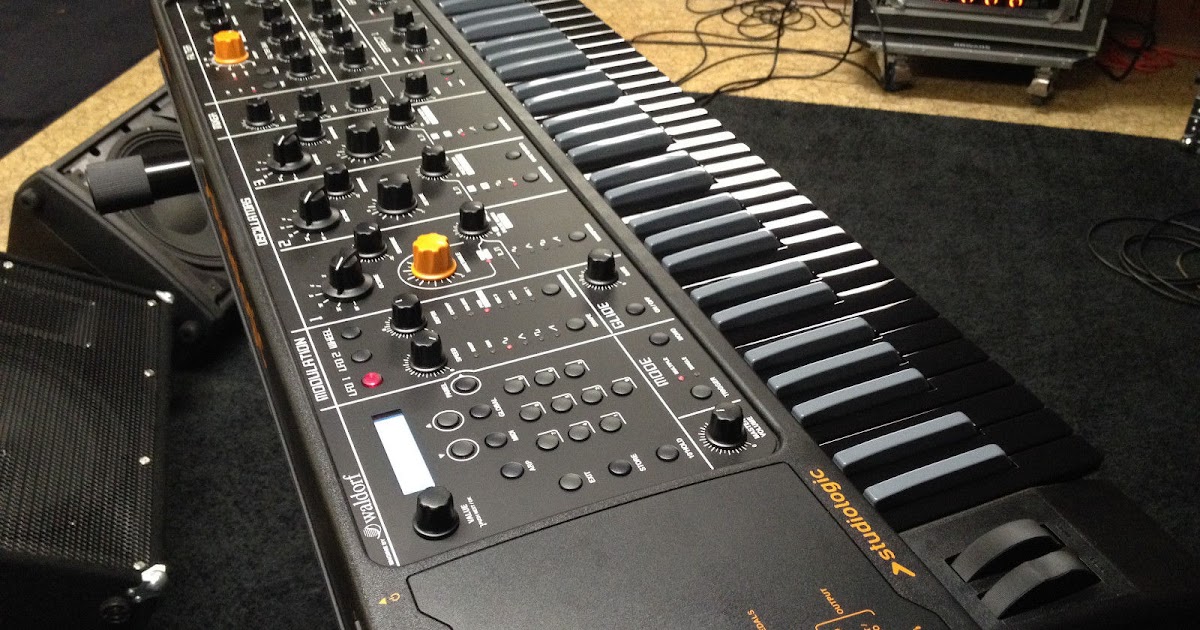 MATRIXSYNTH: Studiologic Sledge limited edition Black