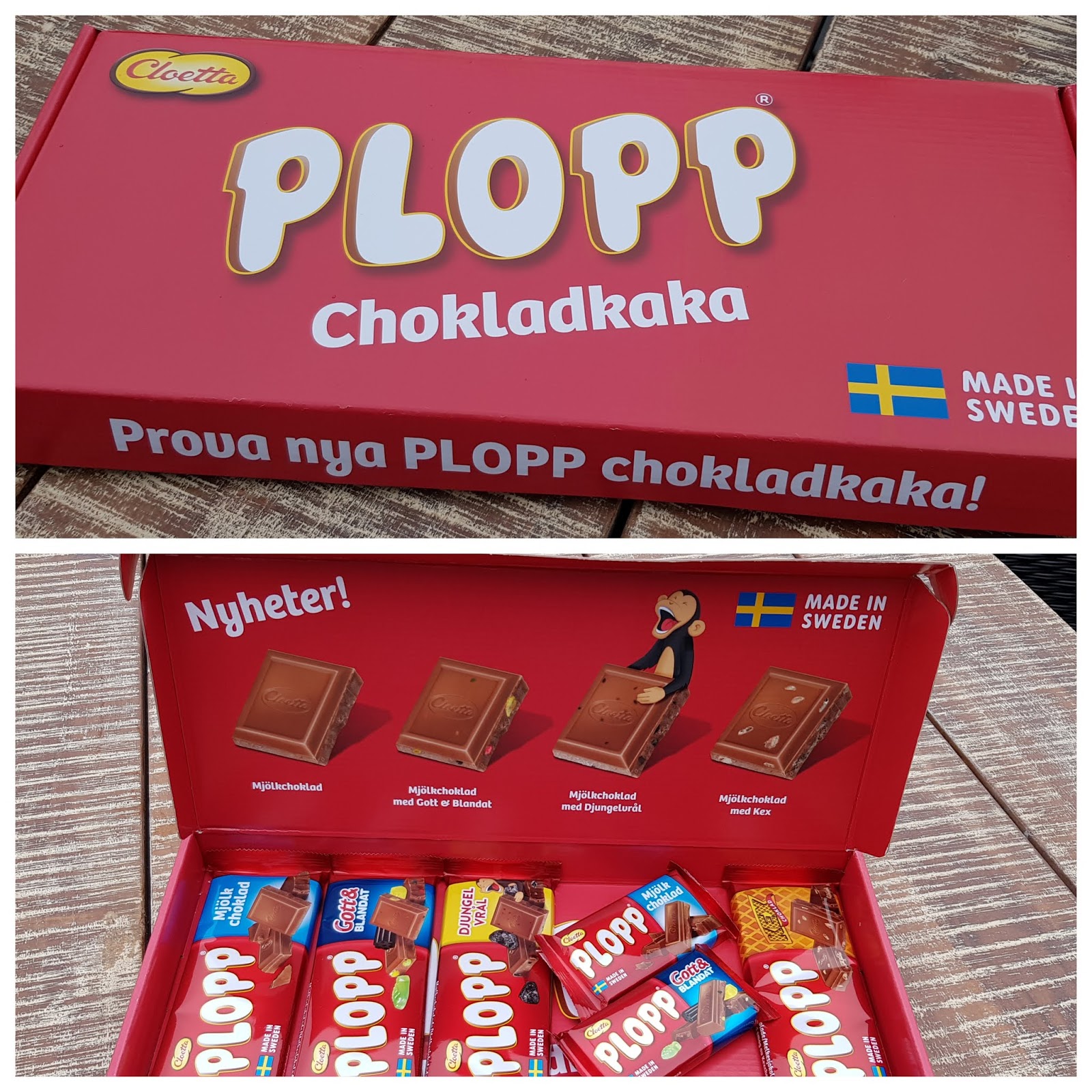 Min blogg om allt mellan himmel och jord: Plopp i nya smaker från Cloetta