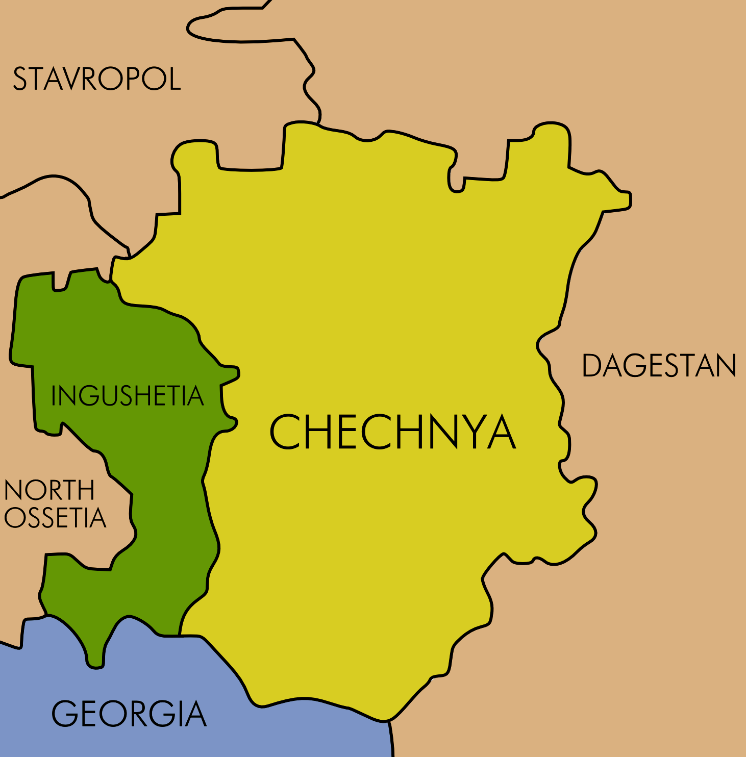 Springtime of Nations: Chechen-Ingush and Armenian-Azeri Border Strife ...