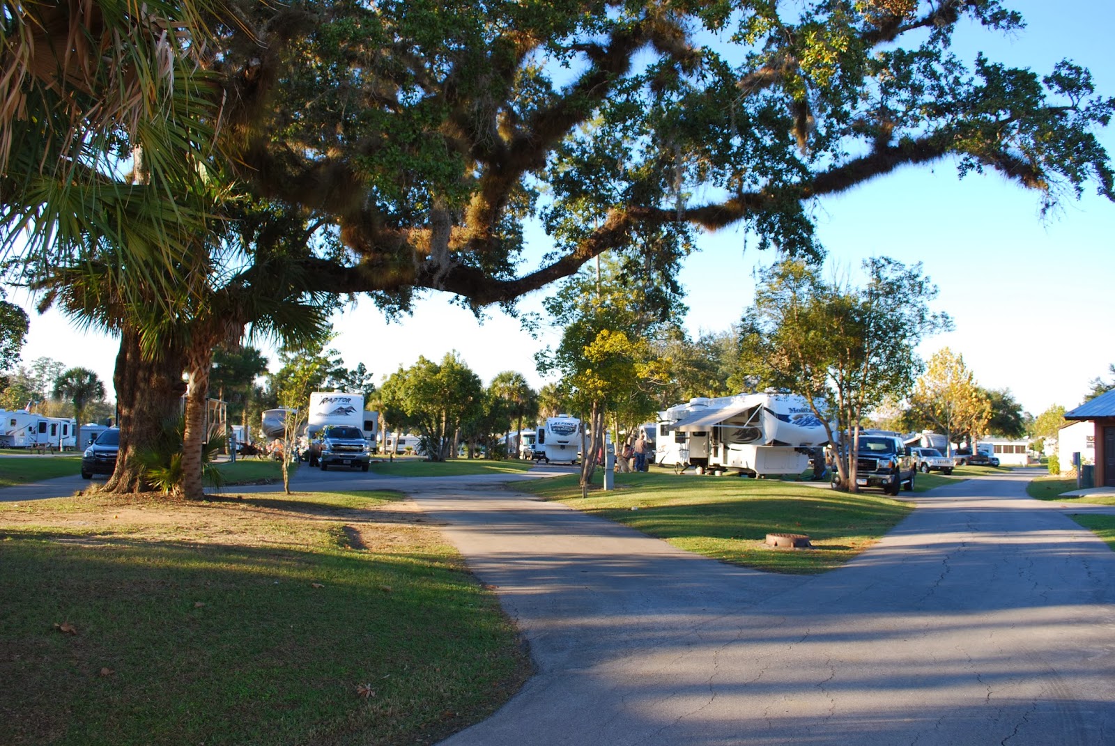 BLUE SKY AHEAD: Wilderness RV Resort, Florida
