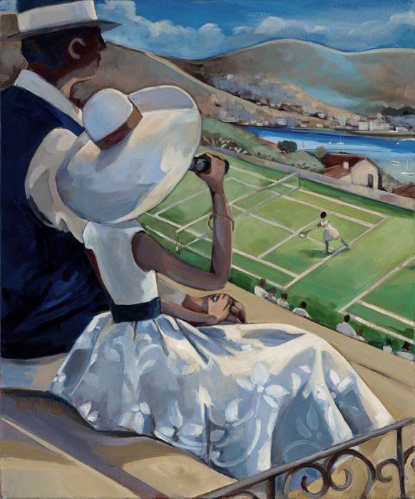 Maher Art Gallery: Trish Biddle | Fashion and Art Déco american painter