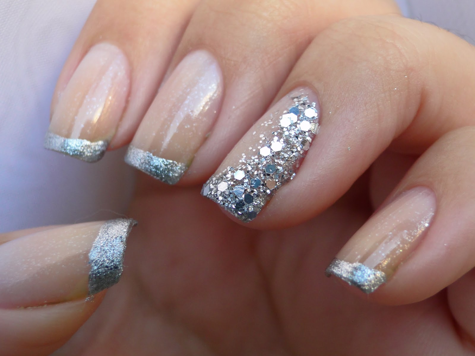 É como disse a Berenice.: Francesinha prateada