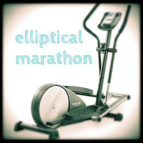elliptical marathon | running in circles