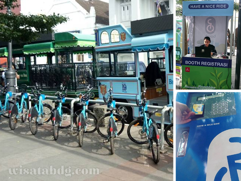 Inilah Cara Menyewa dan Lokasi Shelter Boseh Sepeda Wisata Bandung