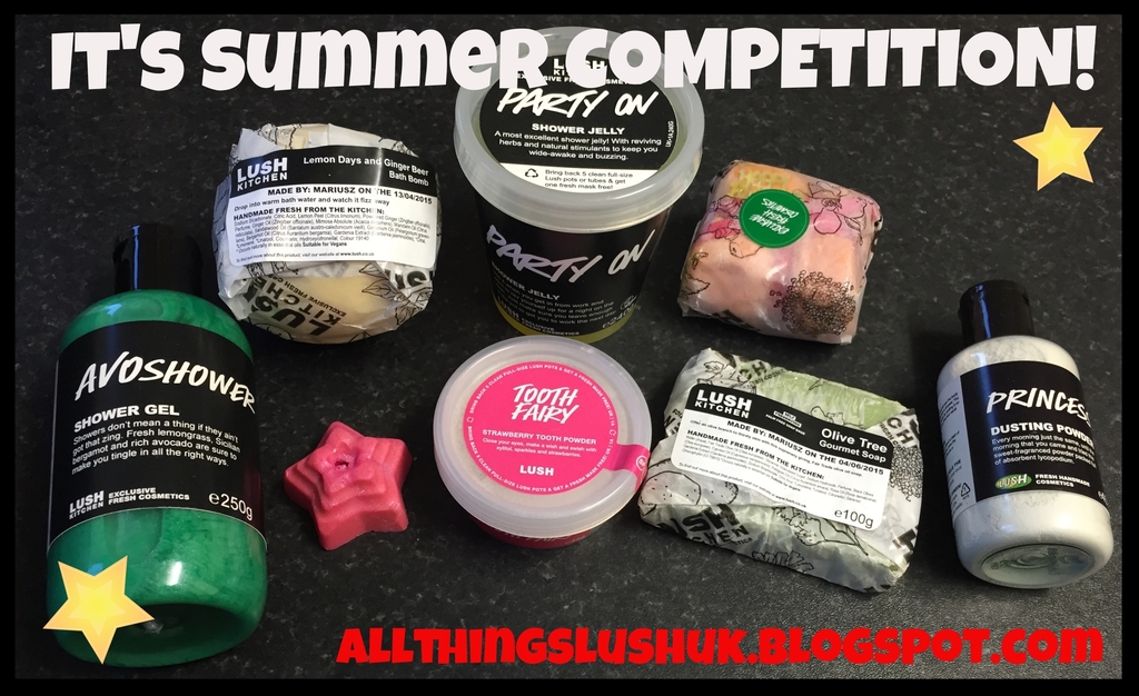 All Things Lush UK: Latest Competitions