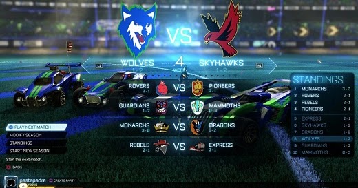 Rocket League: All game modes