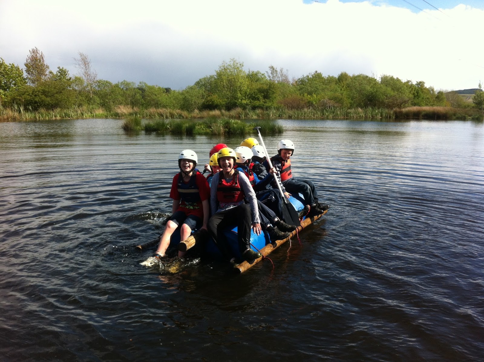 Balfron Scouts: Rafting, Shooting and Climbing