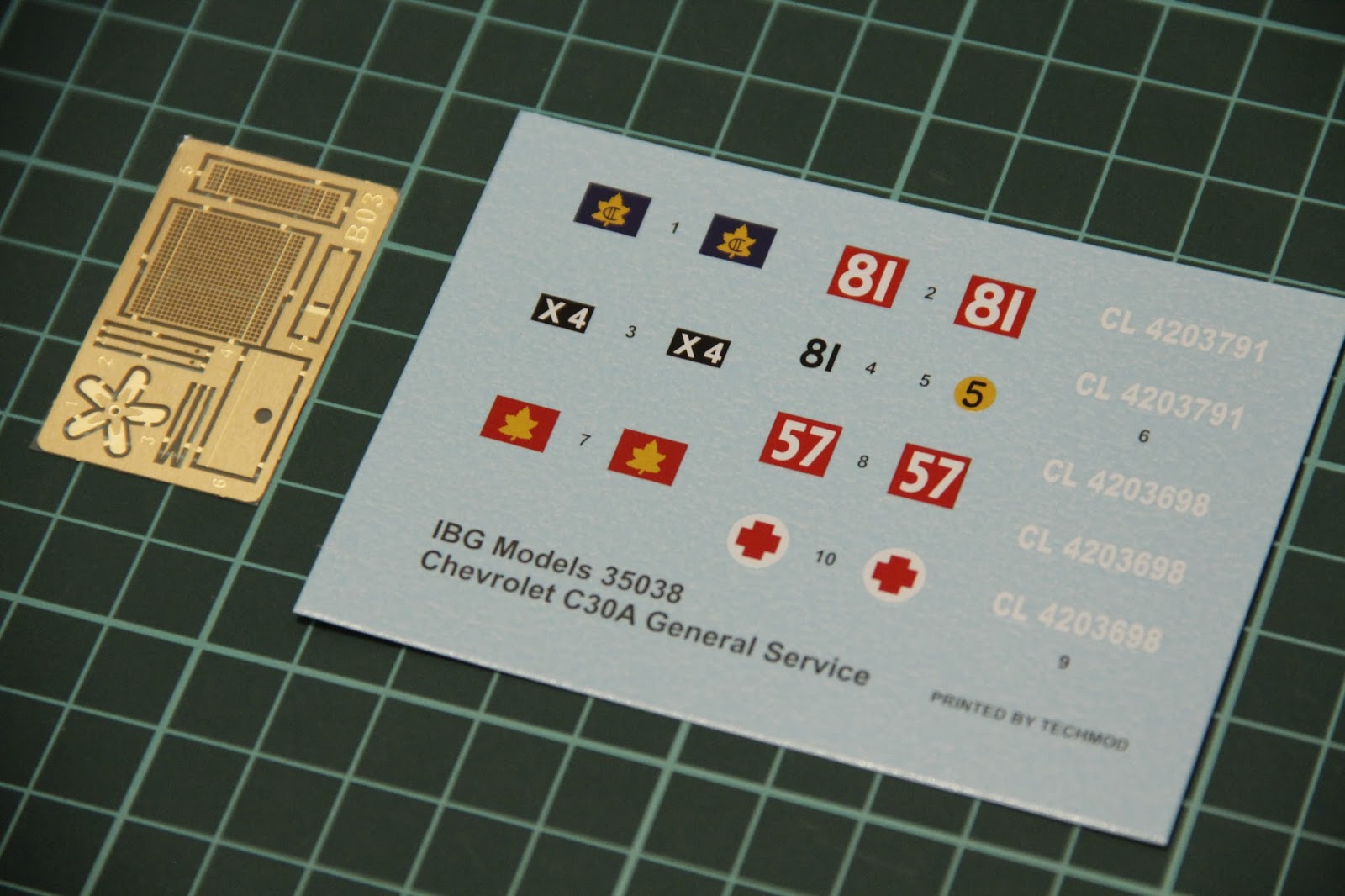 IBG Models 1/35 Chevrolet C30A General Service (35038) - DetailScaleView