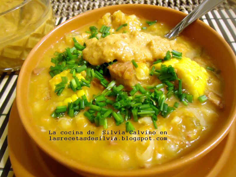 Las recetas de Silvia: Locro sin grasa. Locro estilo santiagueño ...