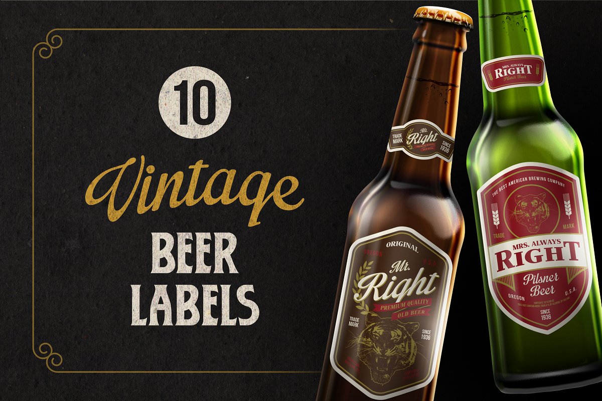 130+ Best Beer Label Templates | Free & Premium