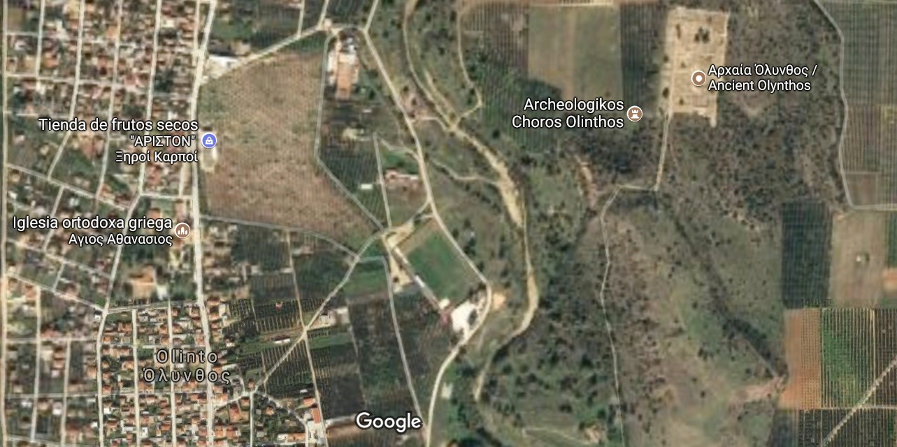 ArqueoLugares: OLINTO prox. Olinthos. Macedonia. Grecia.