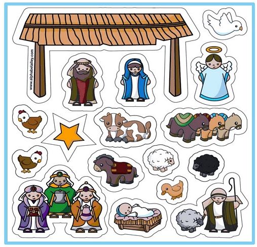 Imprimolandia: Belén para imprimir