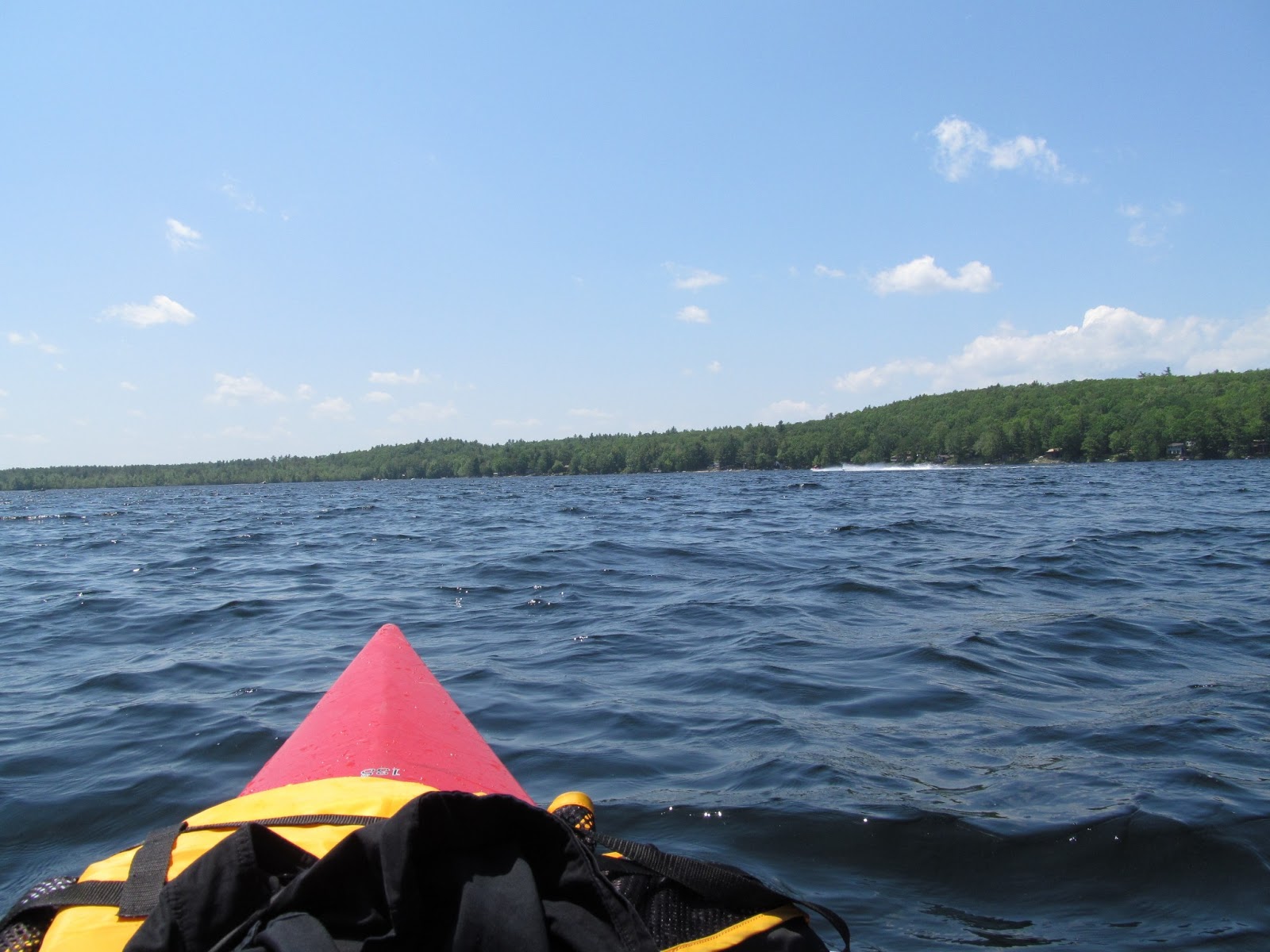 Recreational Kayaking in Maine: Windham, ME: Little Sebago