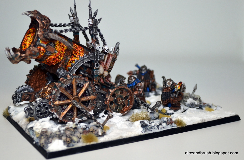 Dice and Brush: Showcase: Chaos Hellcannon finished!