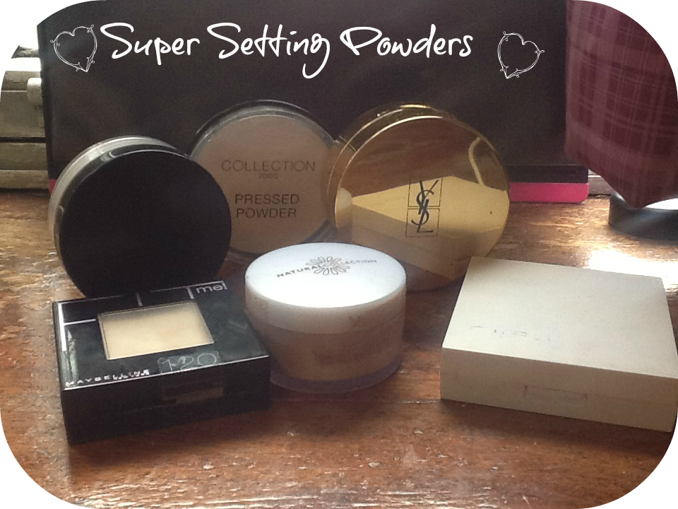 Top Setting Powders - Some Sparkle and Shine