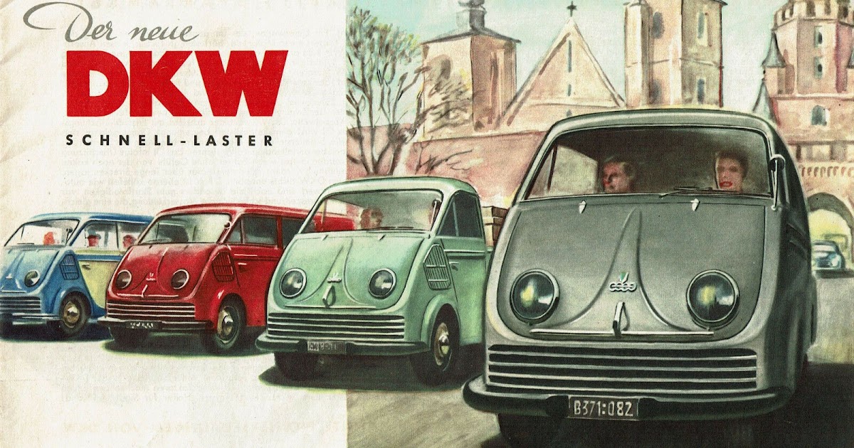 DKW Auto-Union Project: 1952 The New DKW Schnellaster
