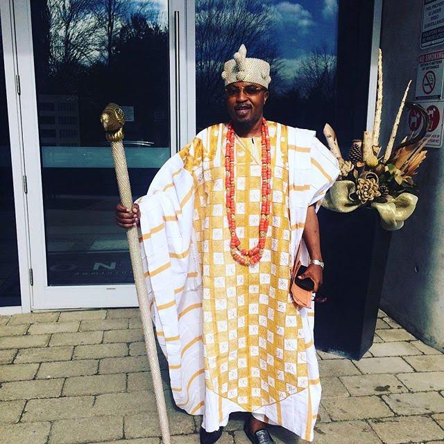 Photos: Oluwo of Iwo Kingdom and his Jamaican wife holiday in Canada