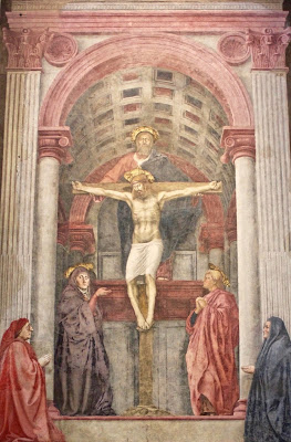 The Holy Trinity by Masaccio.