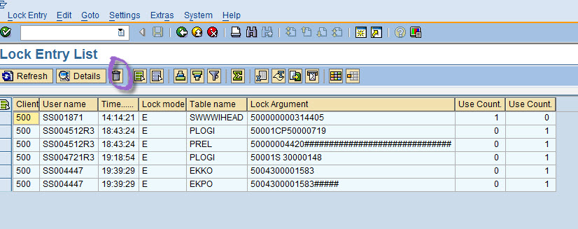 VENKAT SAP BASIS: How to delete an SAP lock