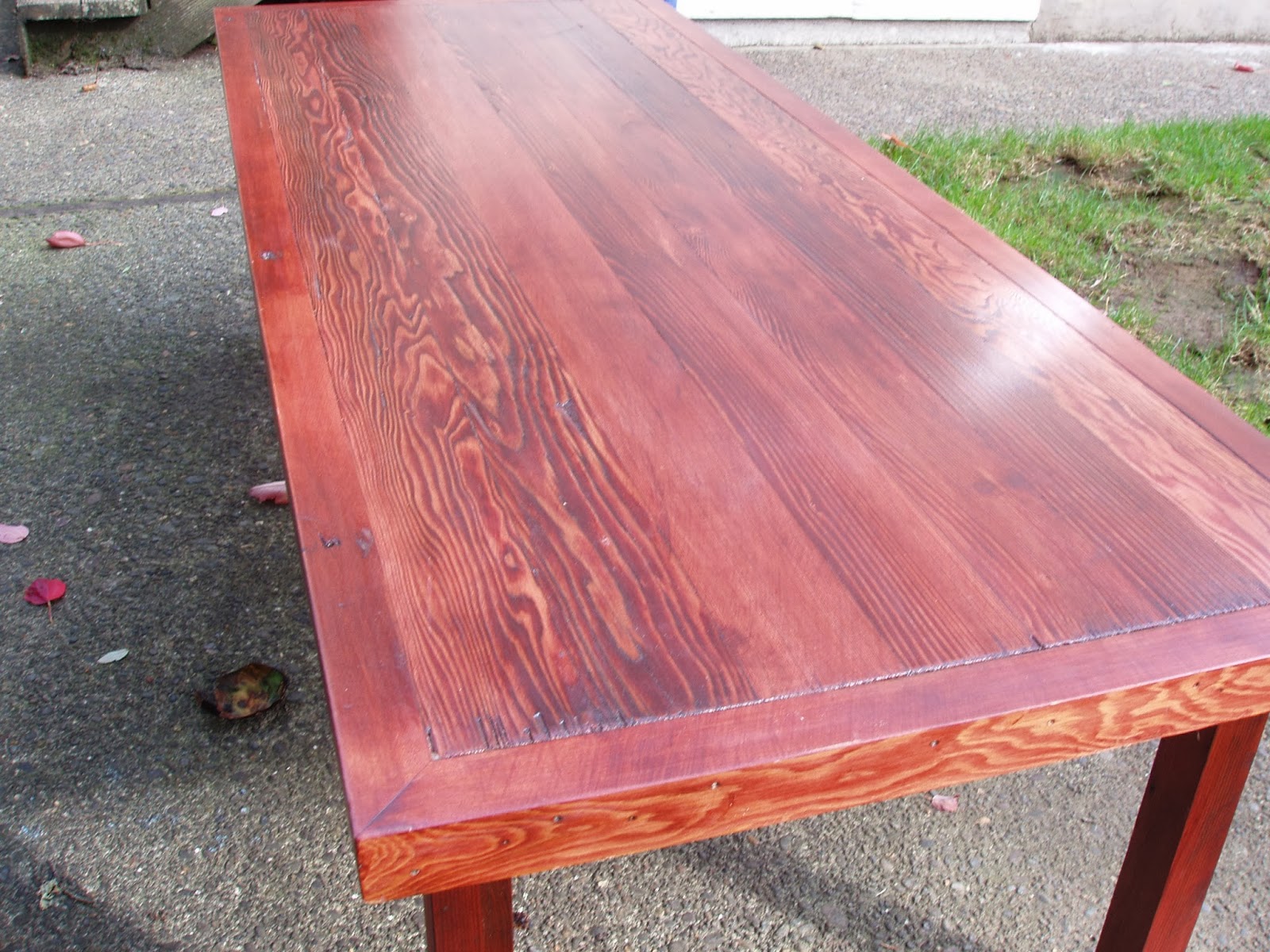 driftedge woodworking: Reclaimed Douglas Fir Coffee Table with custom ...