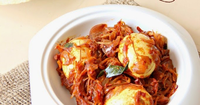 Nadan Egg Roast/ Kerala Mutta Roast/ Side dish for Appam ~ Lincy's Cook Art