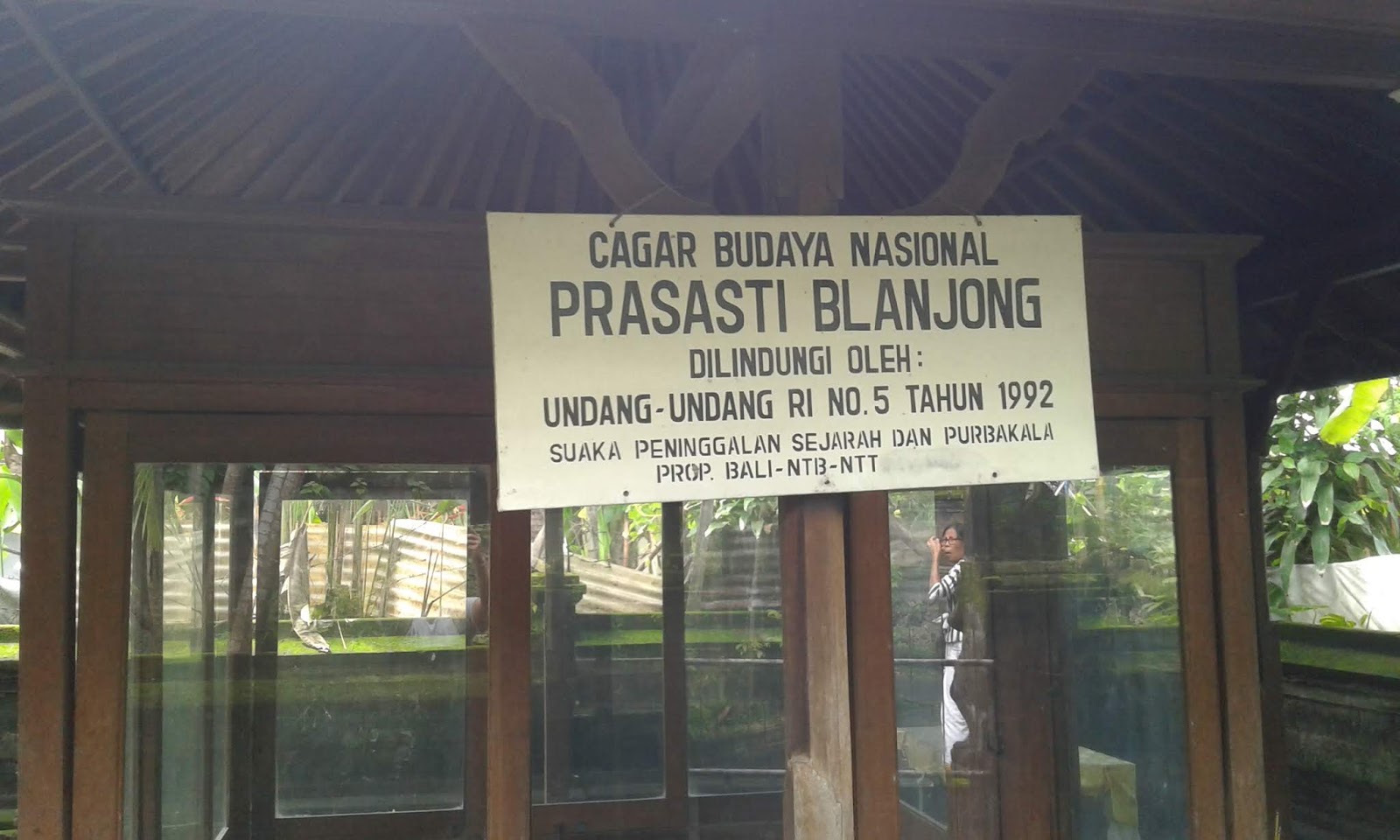 Berkunjung ke Cagar Budaya Prasasti Blanjong di Denpasar