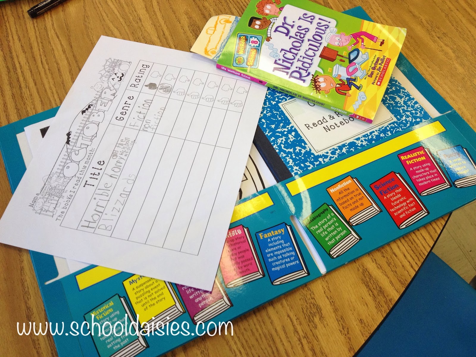 School Daisies-Spend a Day in Second Grade: October 2014