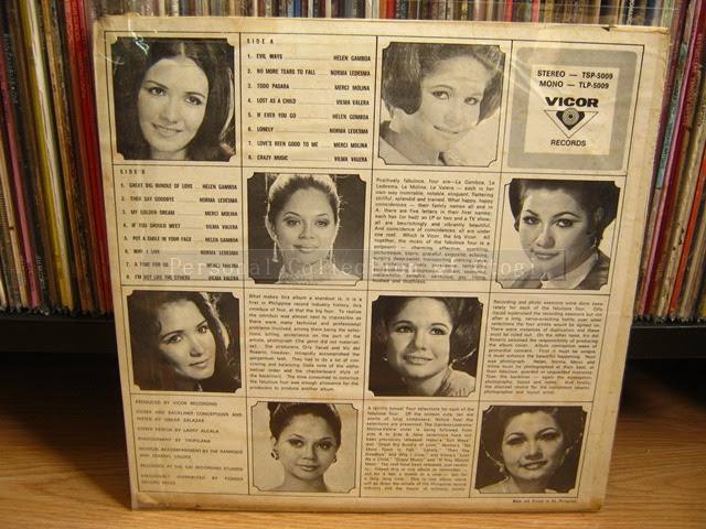 My OPM LP Collection: Helen Gamboa - Norma Ledesma - Merci Molina ...