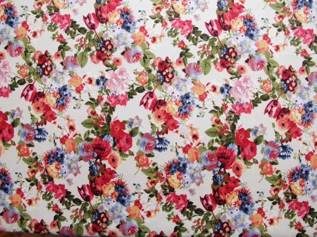 PRETTY FLORAL STRETCH COTTONS - Fabric Godmother