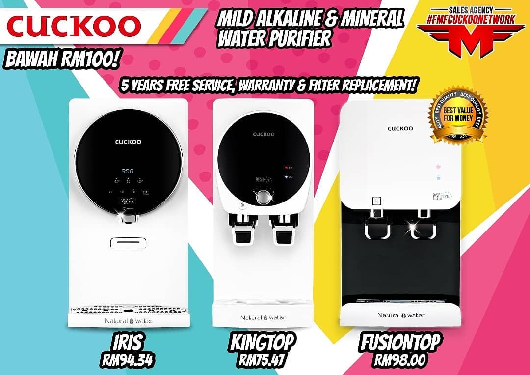 Produk Cuckoo di bawah RM100 sebulan - Cuckoo Demak Laut