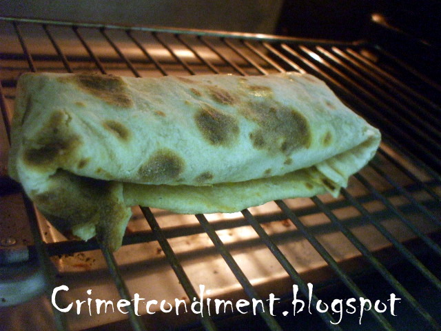crimetcondiment: Sur le pouce #9: sandwich makloub tunisien au pain saj ...