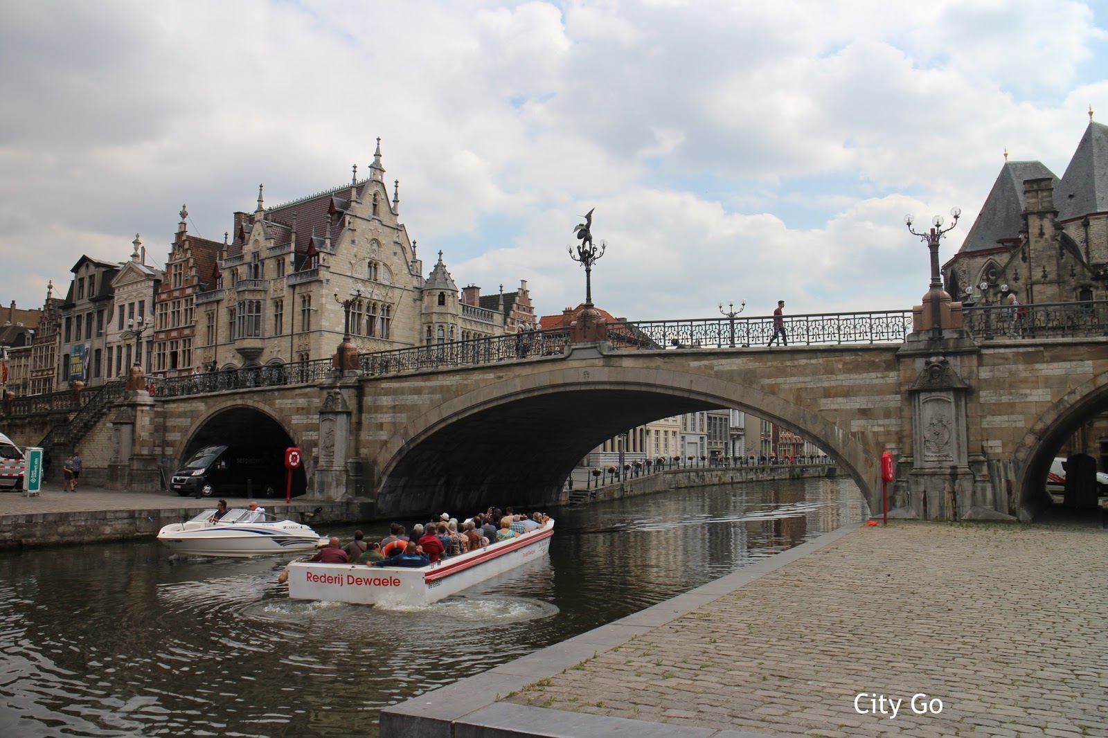 Bridge of Saint Michael, Ghent, Belgium