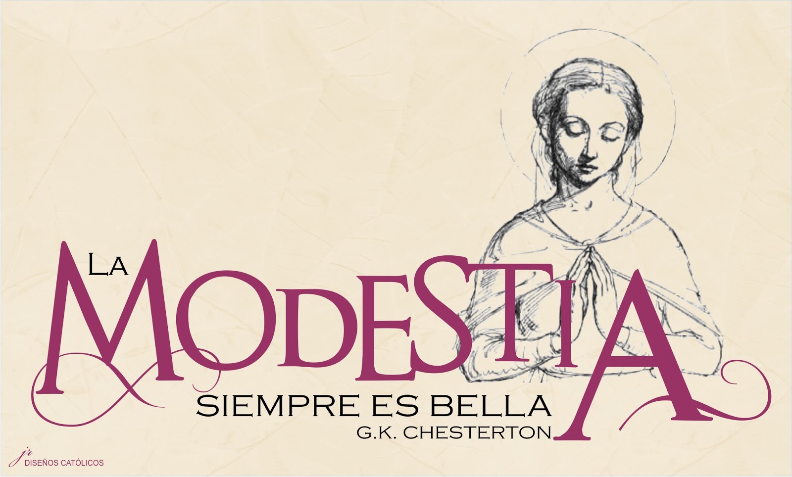 TARJETAS Y ORACIONES CATOLICAS: MODESTIA