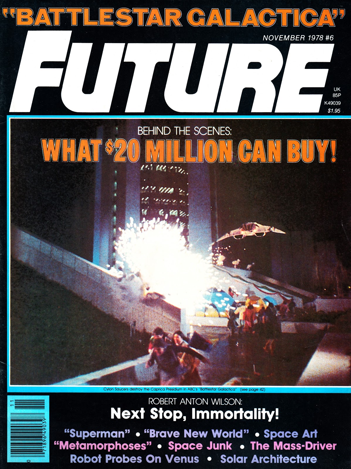 STARLOGGED - GEEK MEDIA AGAIN: 1978: FUTURE MAGAZINE ISSUE 6 ...