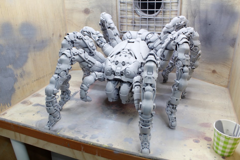 GUNDAM GUY: Gunpla Kit-Bash Spider Mecha - Custom Build