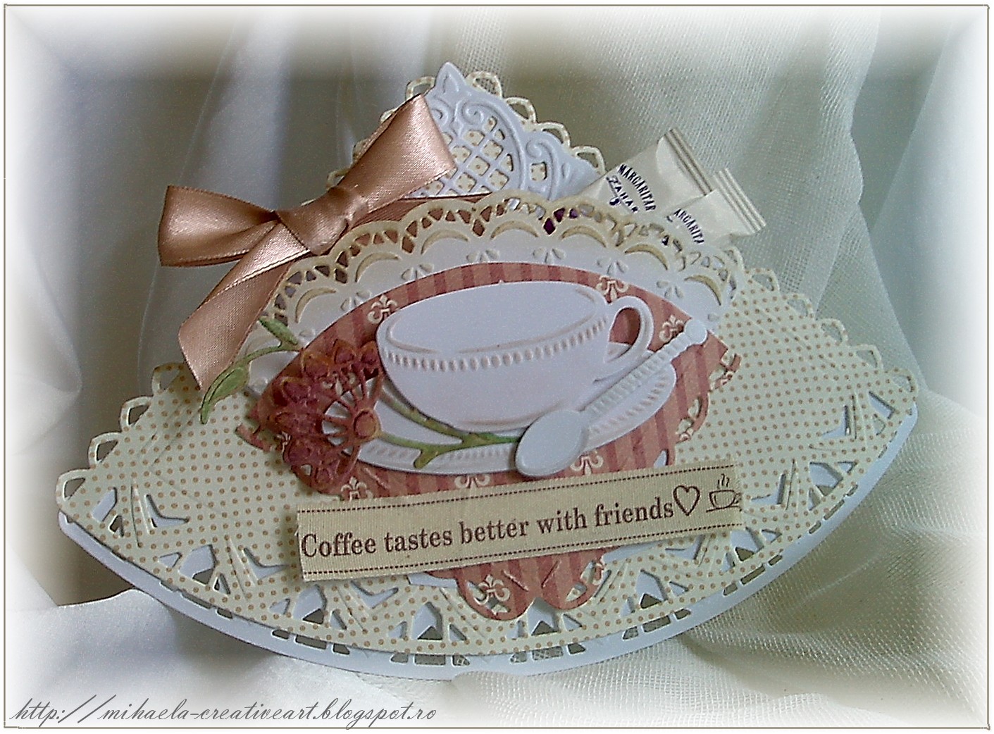 Handmade by Mihaela: A cup of coffee-CR1238