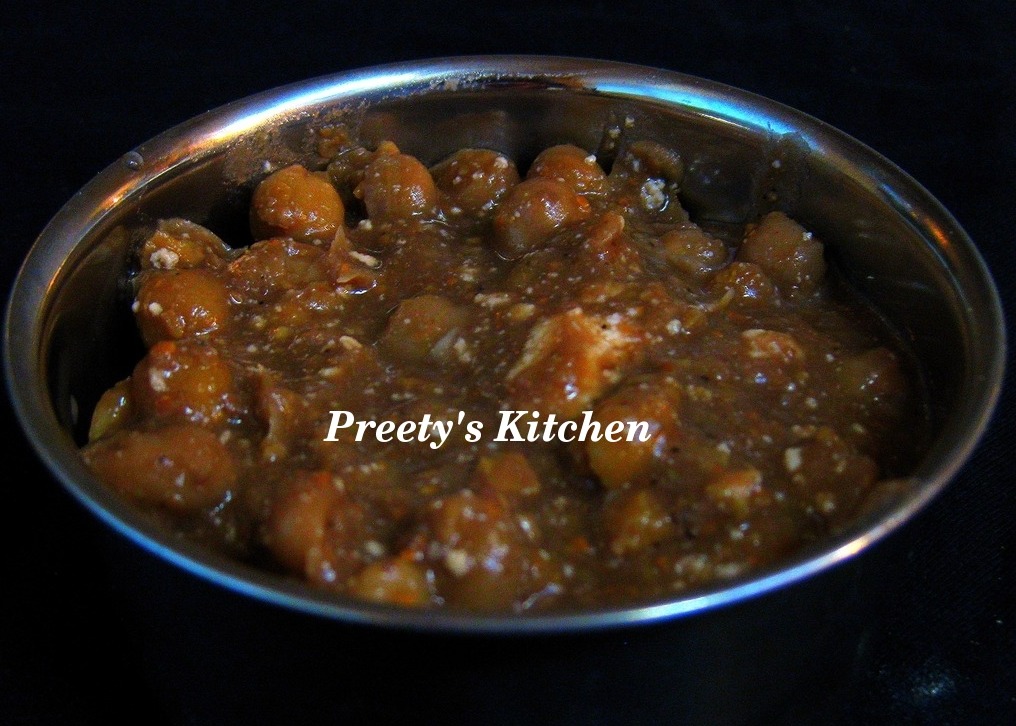 Preety's Kitchen: Sindhi Channa Recipe
