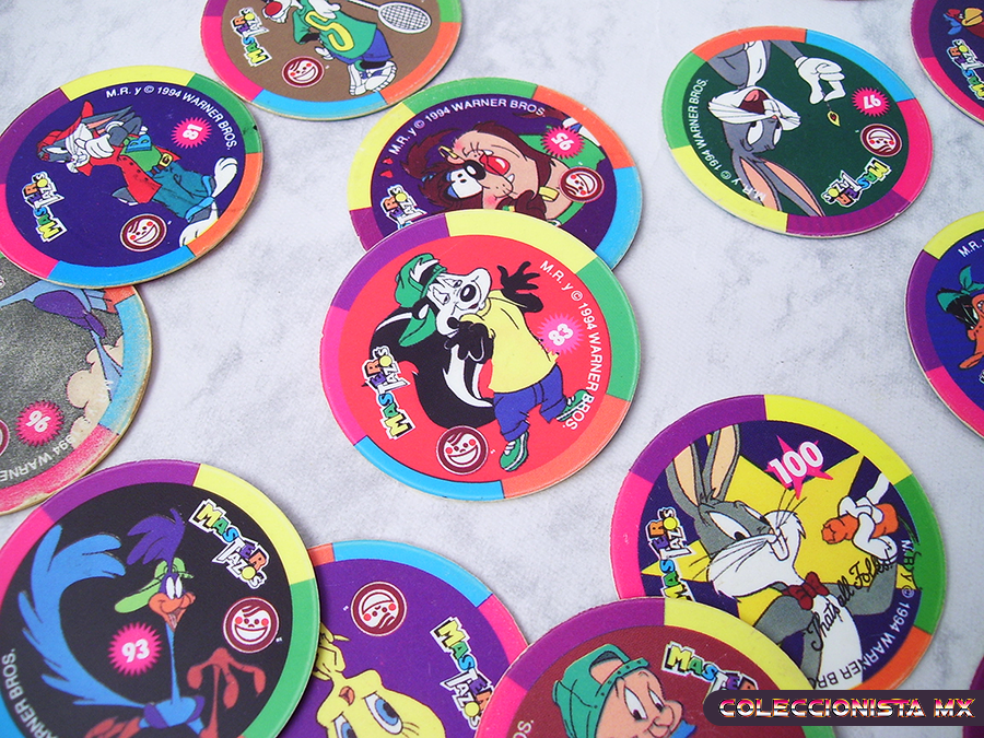Tazos de Sabritas Parte 1: Looney Tunes (1994) 20 Aniversario ...