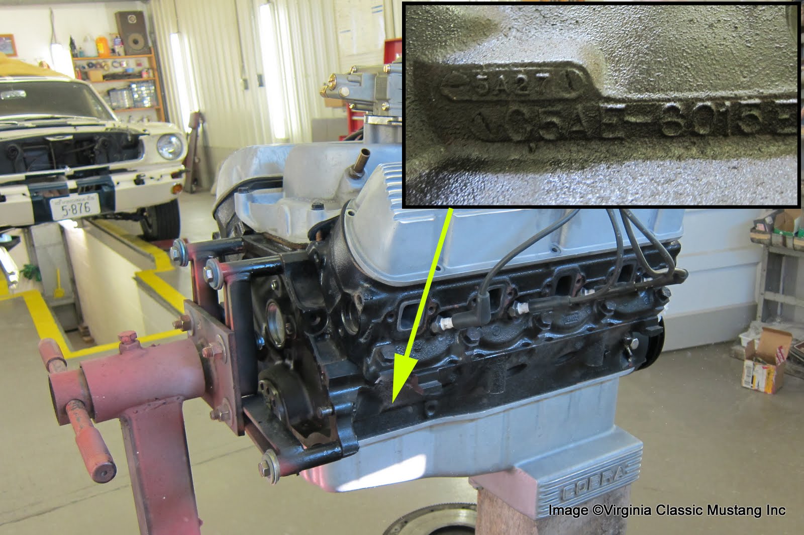 Virginia Classic Mustang Blog Just The Details 289 Engine Date Codes