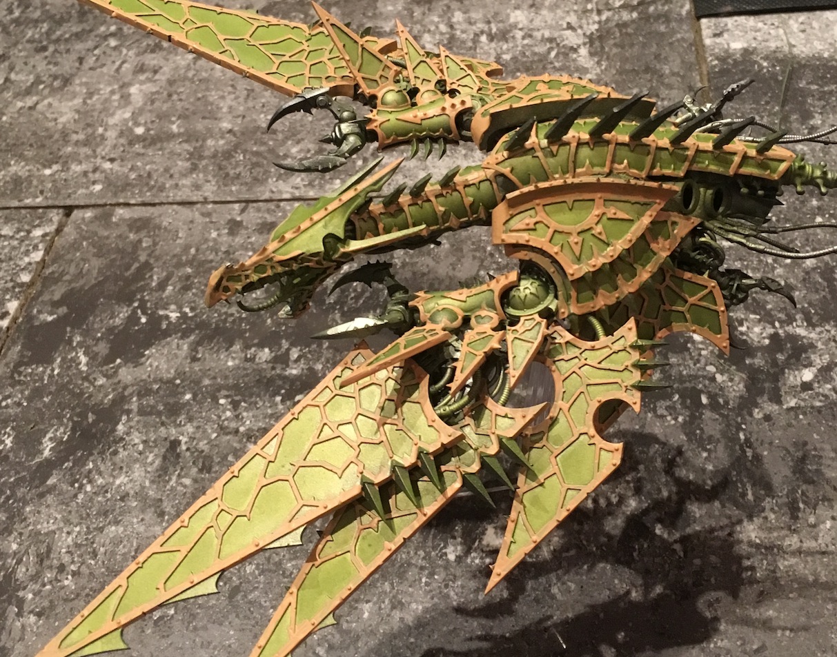 Warpstone Flux: Heldrake Base Colours