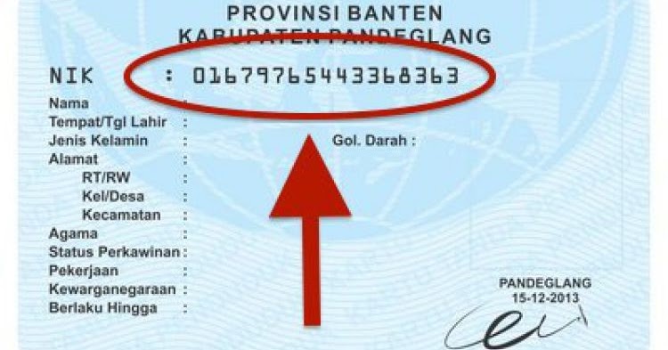 Computer: Kode angka dalam NIK e-KTP