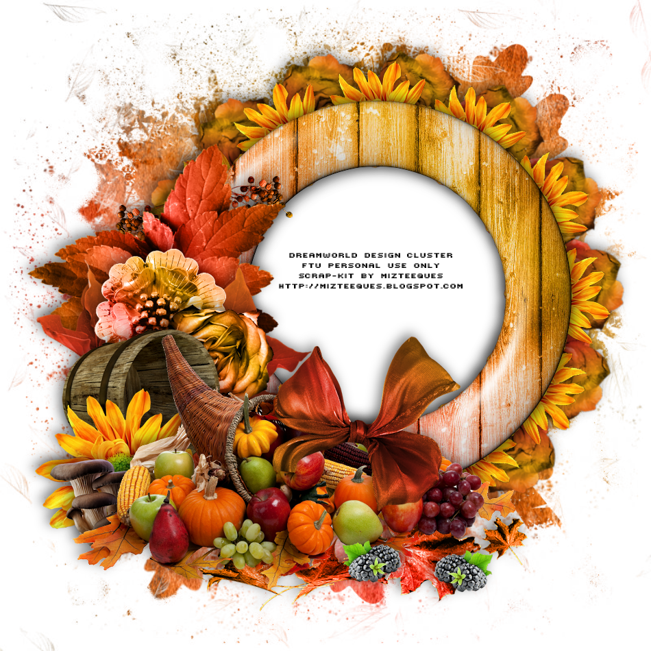 Dreamworld Design - Tutorial´s, Scrap - Kits and more: FTU Autumn Cluster