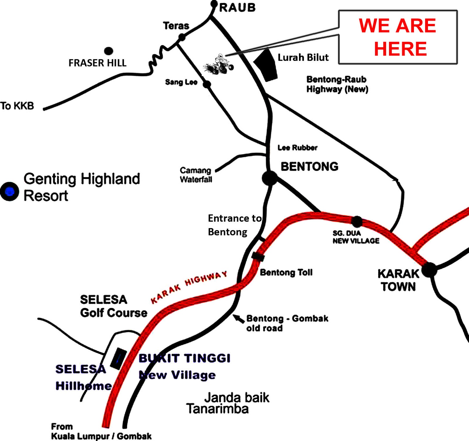 ATV Ride & Sport Archery @ Bilut Adventure Park, Bentong, Pahang