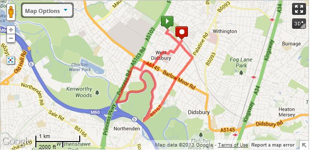 Frankie's Weekend: Running Routes: my favourites in Manchester